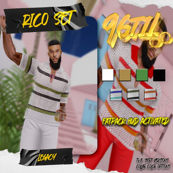 Second Life Marketplace - Rico Set Pant - FATPACK